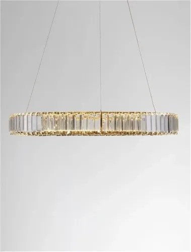 Závěsné LED svítidlo NOVA LUCE AURELIA 41W 3500K 9333075 stmívatelné Triac