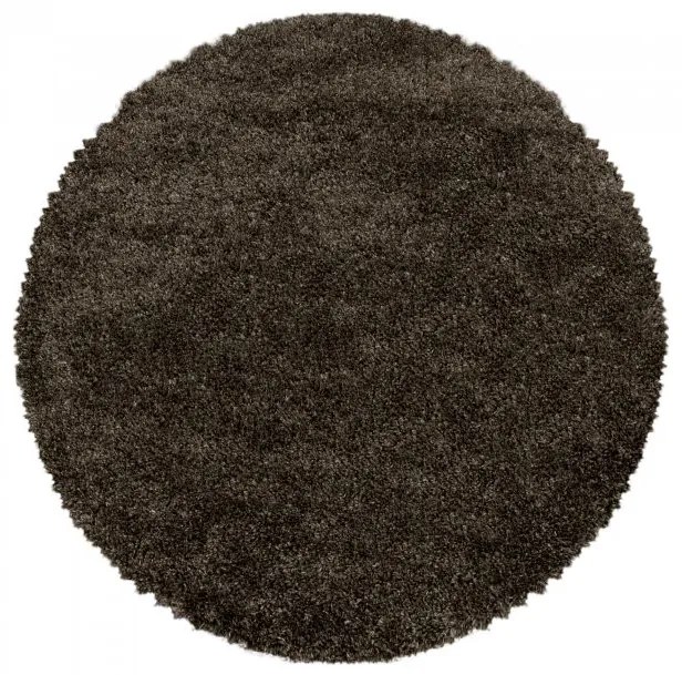 Vopi | Kusový koberec Fluffy shaggy 3500 brown - 280 x 370 cm