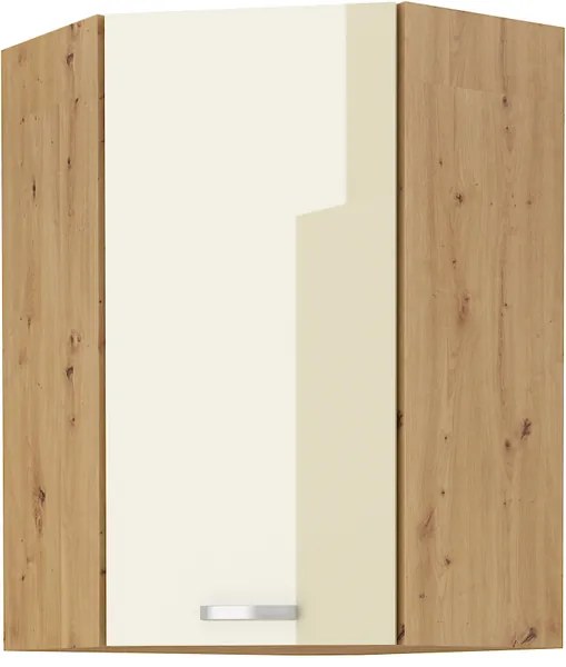 Kuchyňská skříňka Artisan 60x60 GN-90 1F (45°) Barva dvířek krémová lesk