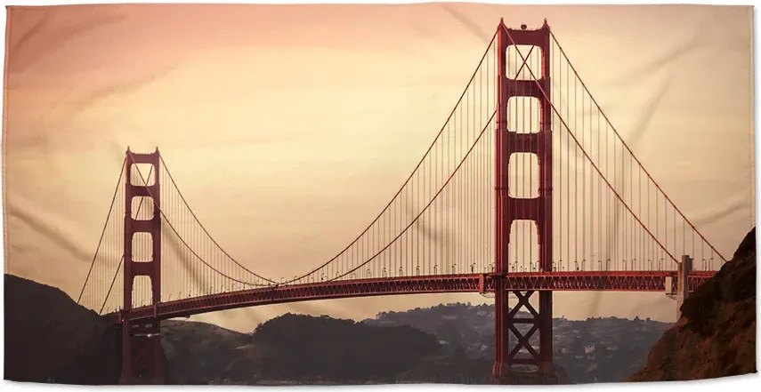 Sablio Ručník Golden Gate 2 - 50x100 cm
