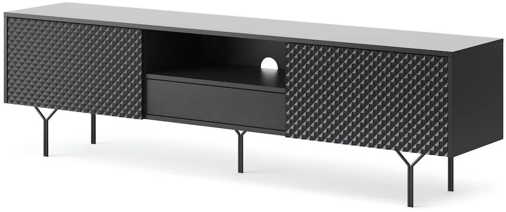 Moderní tv stolek ROBE 180, černá