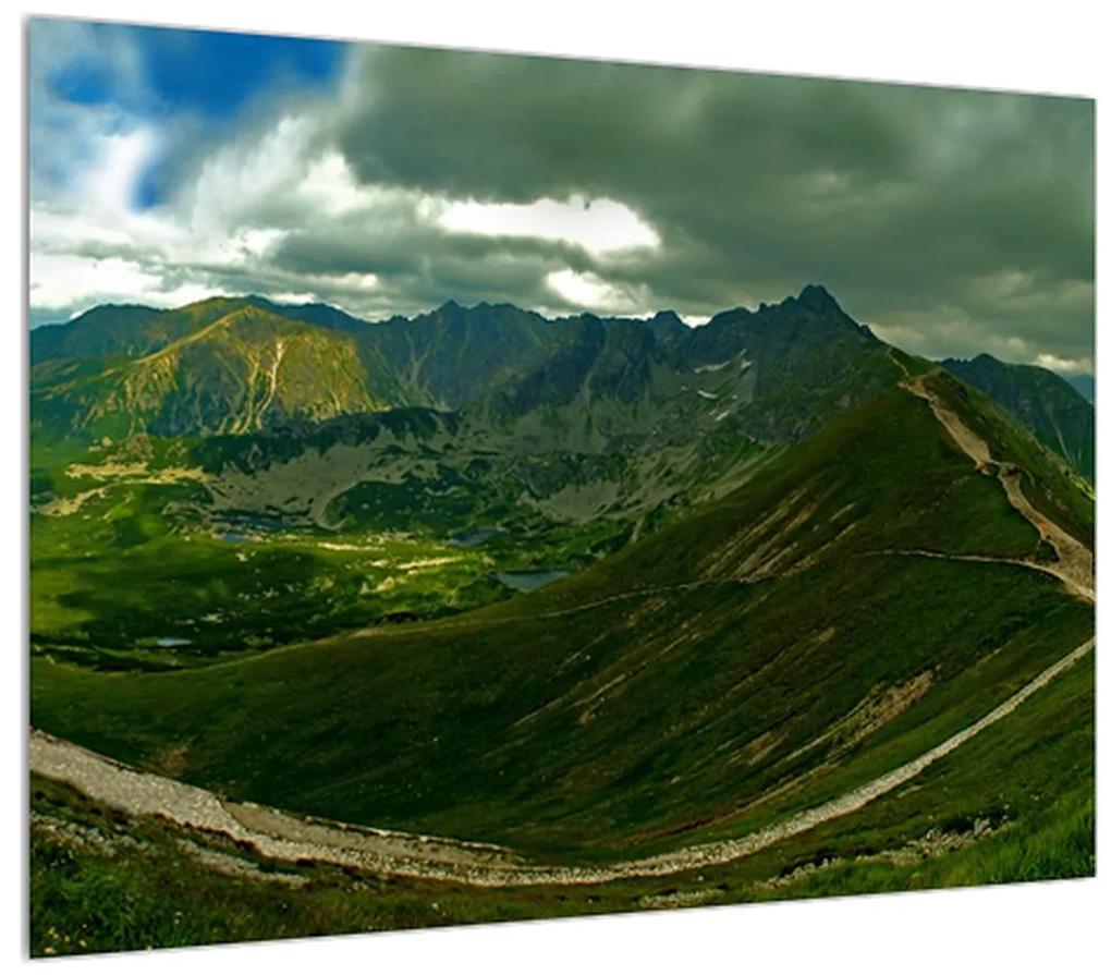 Obraz horské krajiny (70x50 cm)