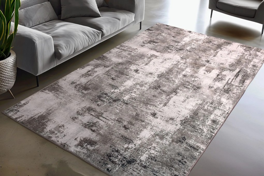 Obsession, Kusový koberec Avantgarde 107 Taupe, 120x170, šedá, chodba / předsíň