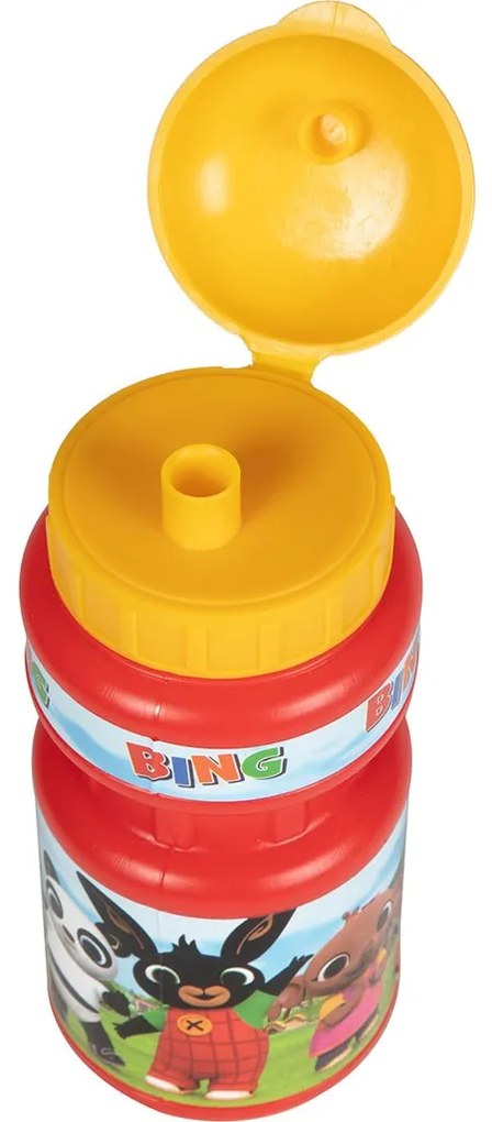 COLZANI dětská láhev na kolo Bing červená