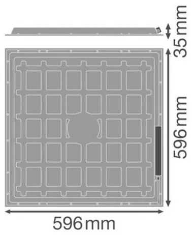 Ledvance - LED Podhledový panel ESSENTIAL LED/36W/230V 6500K 60x60 cm