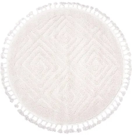 Koberec BERBER 7061 sloní kost kruh