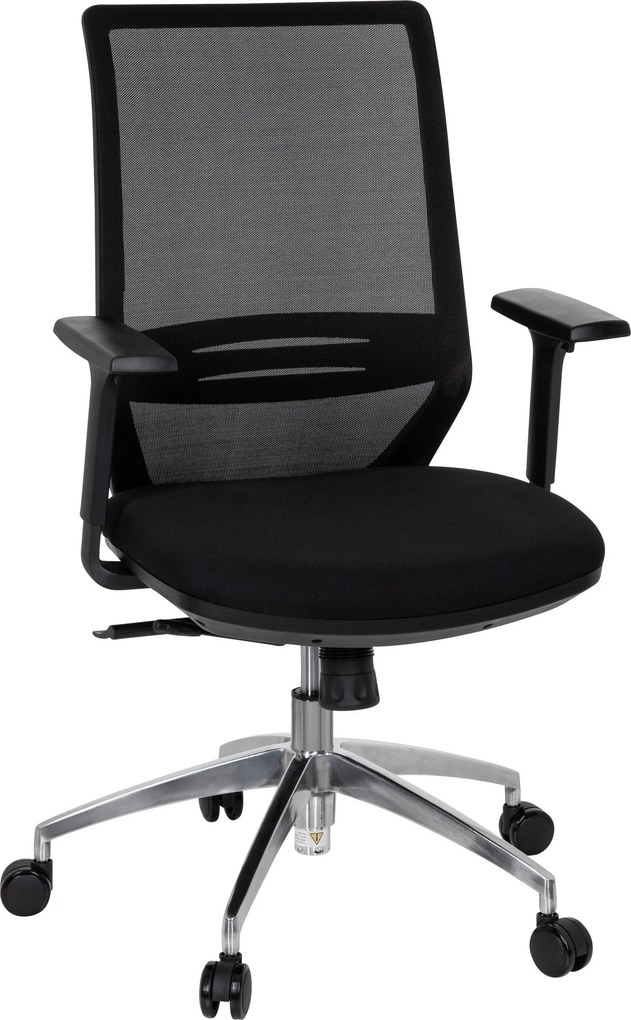 XXXLutz OTOČNÁ ŽIDLE, síťovina, plochá tkanina, černá MID.YOU - Online Only kancelářské židle - 001918042201