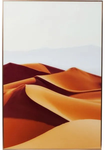 Obraz s rámem Alu Desert Dunes 80×120 cm