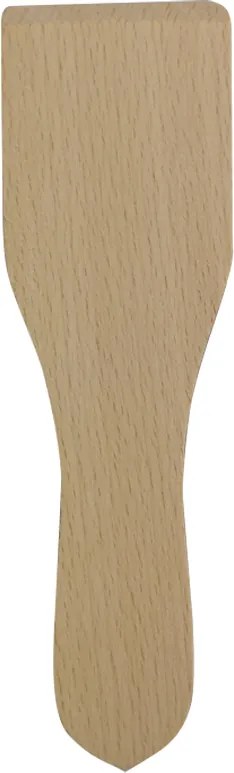 AMADEA Dřevěná lopatka, masivní dřevo, délka 13 cm