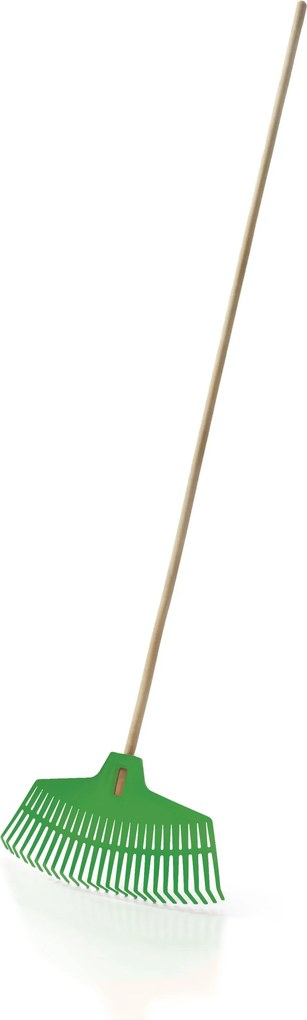 PRO Hrábě FOCUS zelené, dřevěná násada 165cm