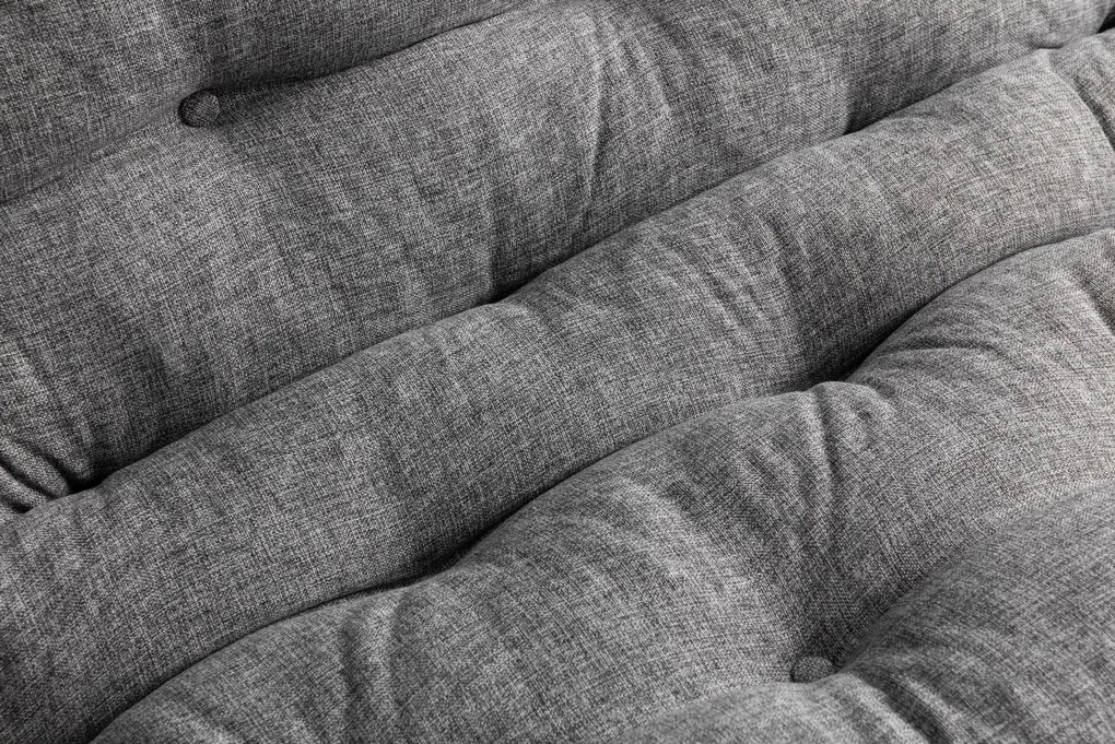 Atelier del Sofa 3-místná pohovka Saki - Light Grey, Světlá Šedá