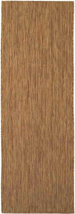 Hnědý vnitřní a venkovní běhoun 80x250 cm Mira 1450 – Ayyildiz Carpets