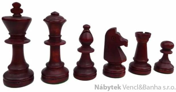dřevěné turnajové šachové figurky Staunton Nr.6 168 mad