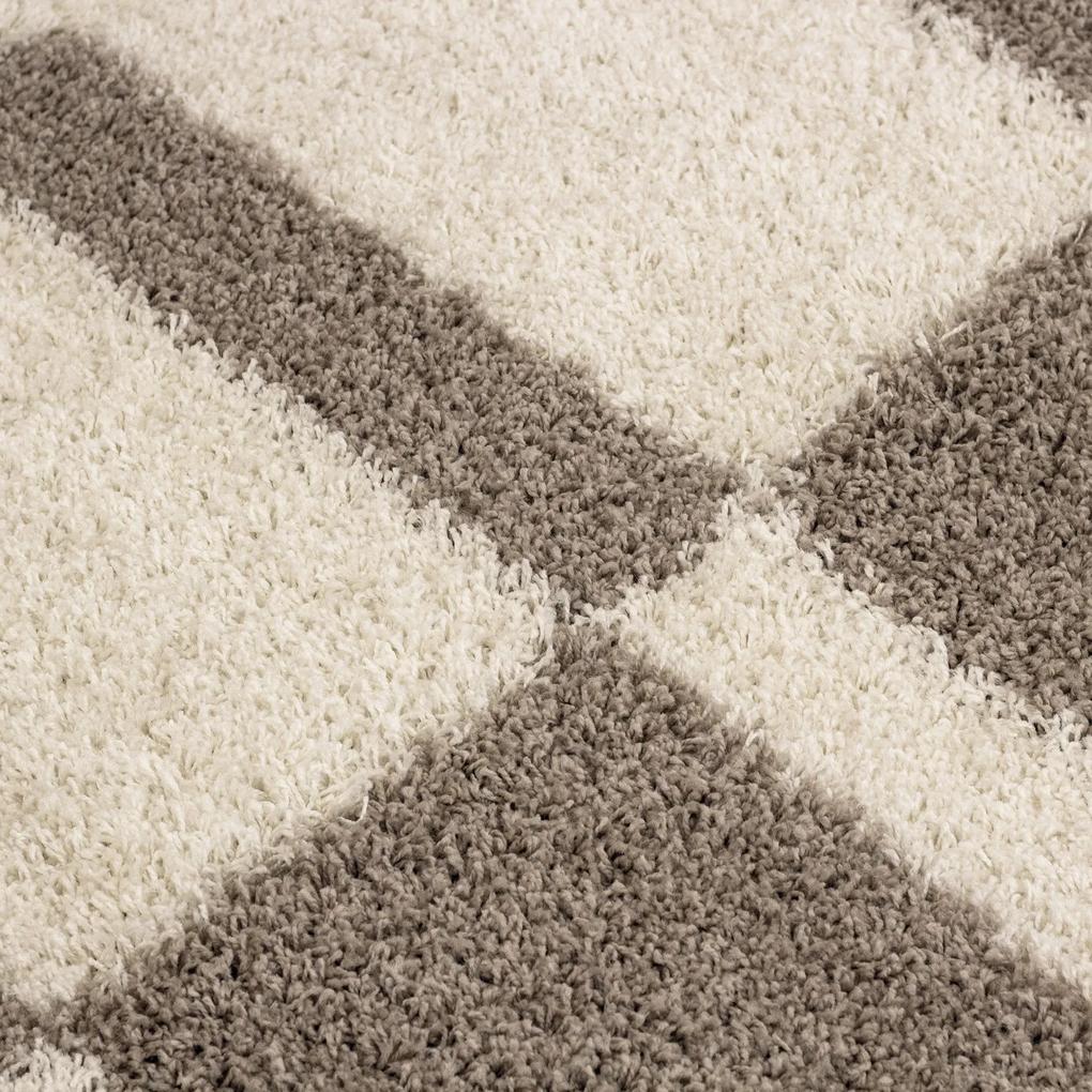 Ayyildiz Kusový koberec GALA 2505, Béžová Rozměr koberce: 160 cm KRUH