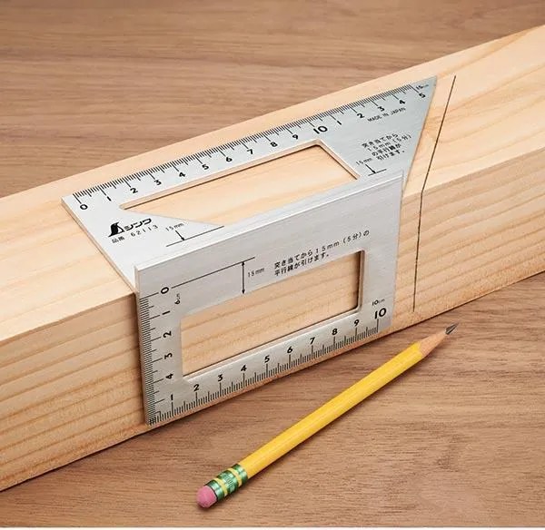 Shinwa | Japonský pokosný 3D úhelník 45° a 90°