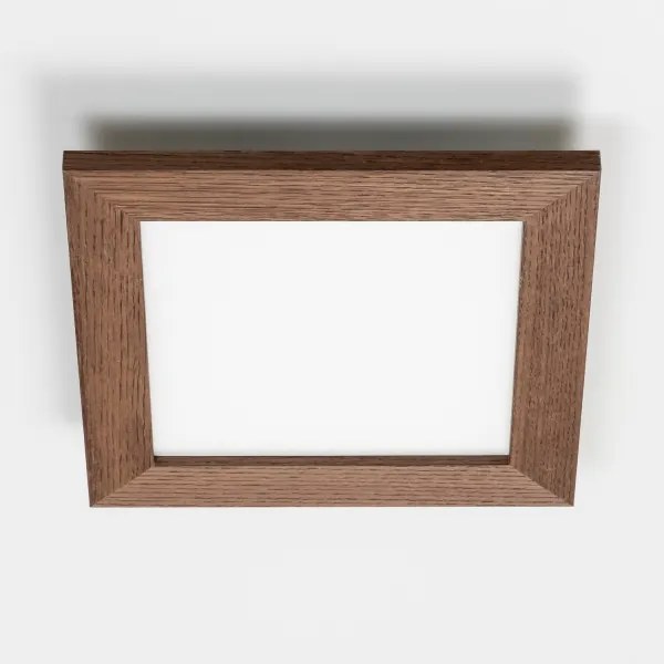 Brilagi - LED Stmívatelné svítidlo SLIMFRAME WOOD LED/25W/230V 34x34 cm + DO