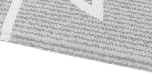 Koberce Breno Kusový koberec Dwinguler Okvětní šedé lístky, Šedá, Vícebarevné, 140 x 140 cm