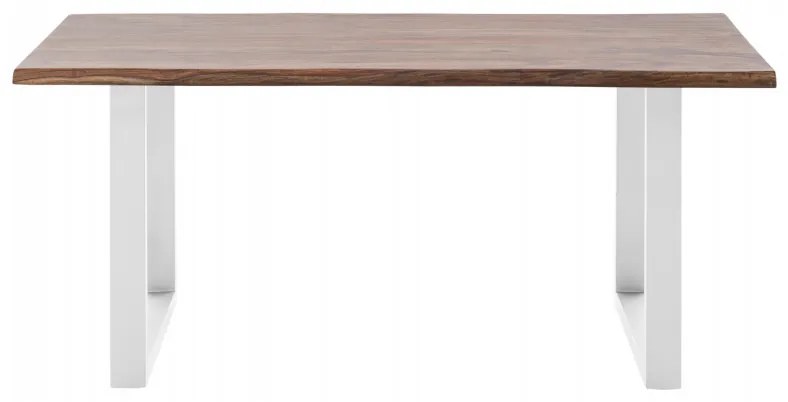 Jídelní stůl z palisandru 230x100 Bollywood bílé nohy