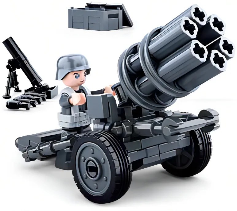 Sluban Army WW2 M38-B0680A Raketomet