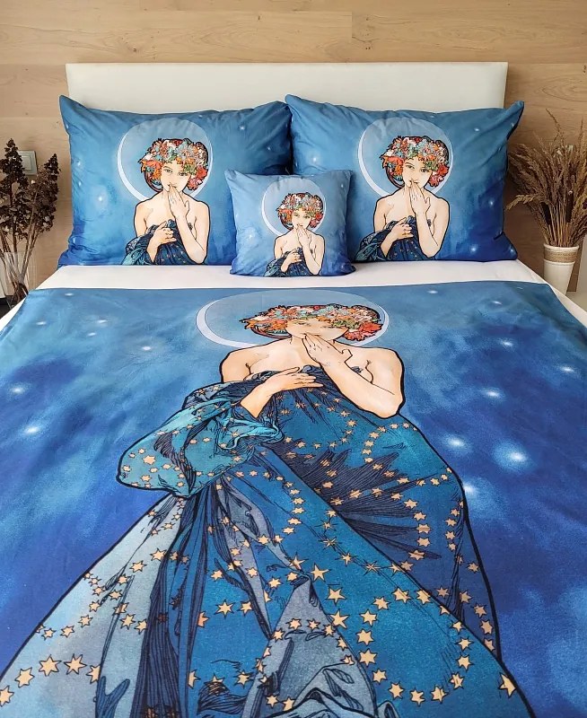 Matějovský povlečení Moon Bavlna deluxe Rozměr: 140 x 220 cm, 70 x 90 cm