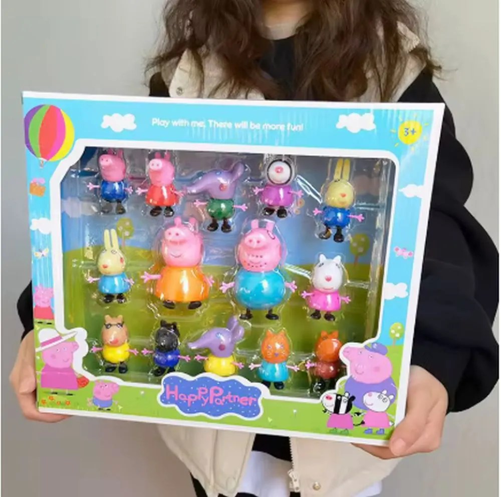 Figurky prasátko Peppa (Peppa Pig) (různé sady) Počet kusů: 14 ks