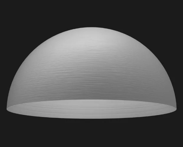 Doxis Dome 720 Textured závěsné led designové svítidlo Barva: Bílá matná, Chromatičnost: 4000K