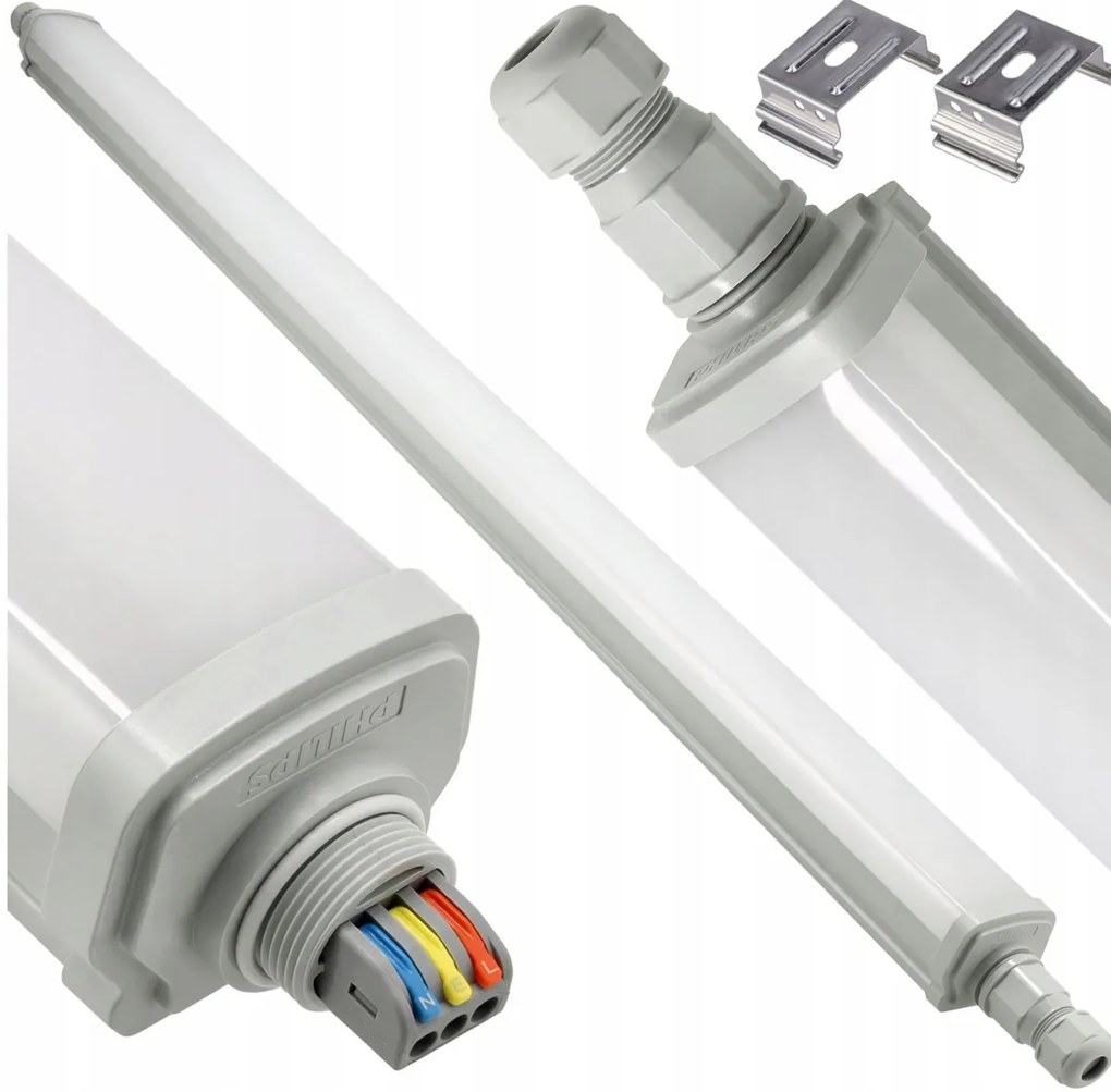 Hermetické LED svítidlo Philips - 125 cm - 30 W - neutrální bílá