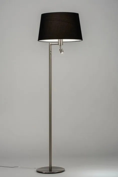 Stojací designová černá lampa La Scale Black Nuo