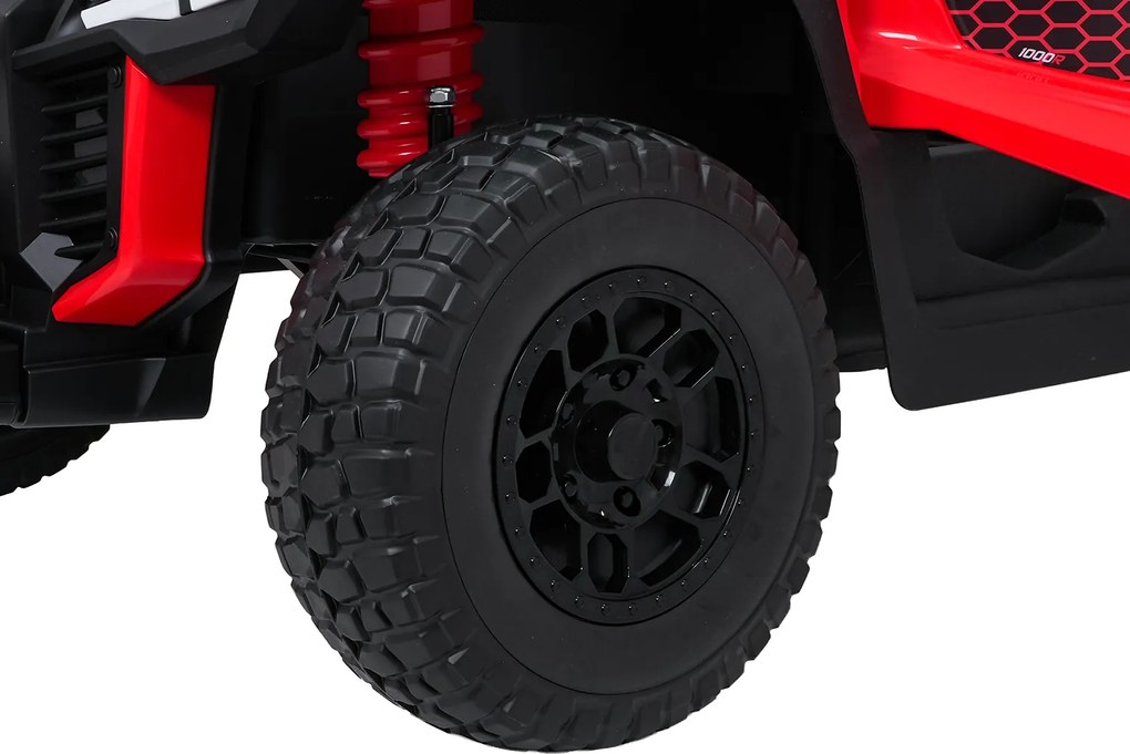 Ramiz Elektrická bugina Gravity pro děti červená + pohon 4x4 + dálkové ovládání