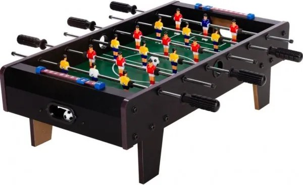 Mini stolní fotbal fotbálek s nožičkami 70 x 37 x 25 cm - černý OEM M43251