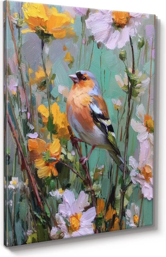 Tištěný obraz s rámem 60x80 cm Fringilla – Styler
