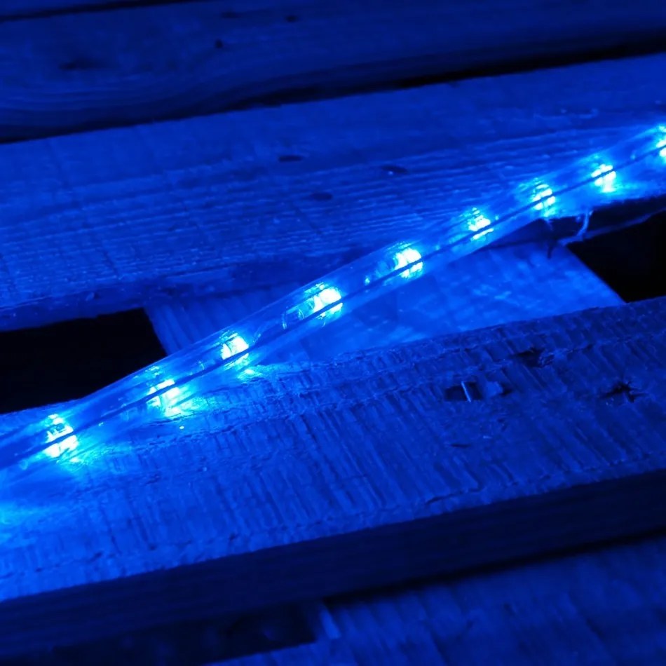 Easy Fix LED hadice venkovní, 1 m, modrá, 30 diod, IP44, metráž