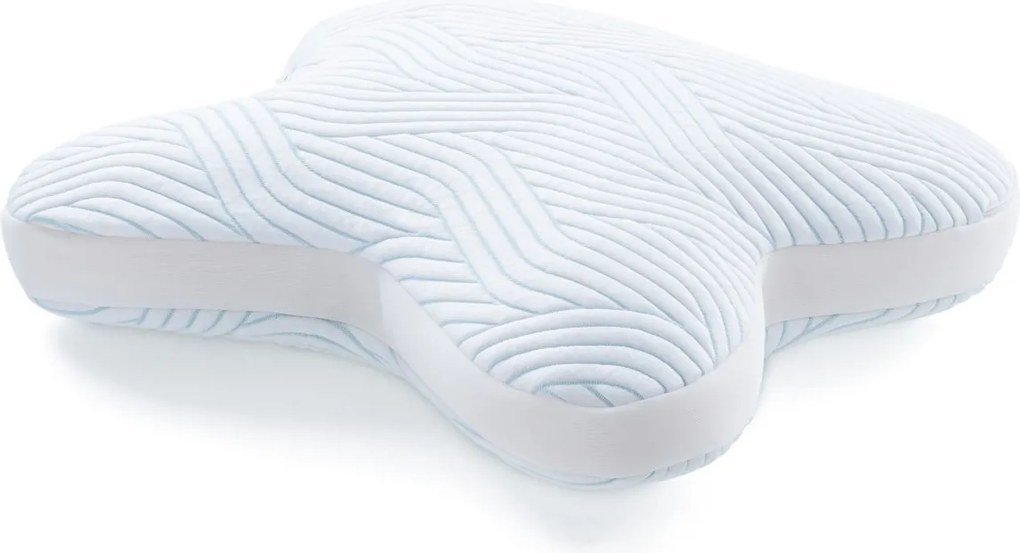 Ergonomický polštář poskytující jedinečnou oporu při spánku na břiše TEMPUR® Ombracio SmartCool 2.0, 60x50 cm + povlak na polštář zdarma