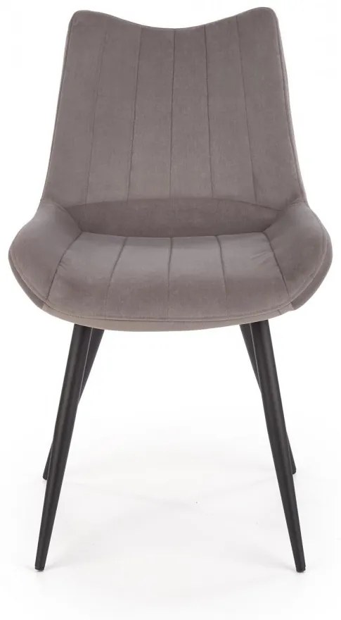 Designová židle Minna šedá