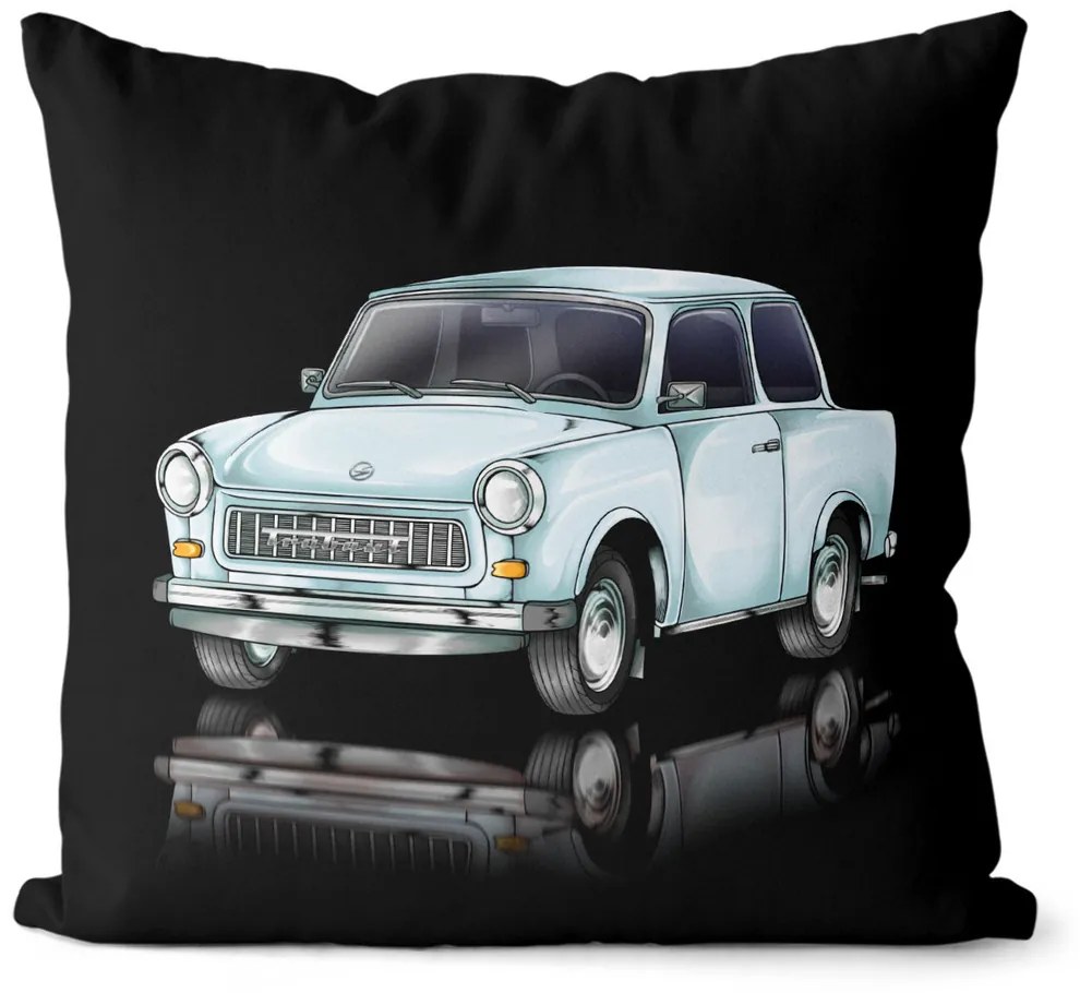 Polštář Trabant White (Velikost: 40 x 40 cm)