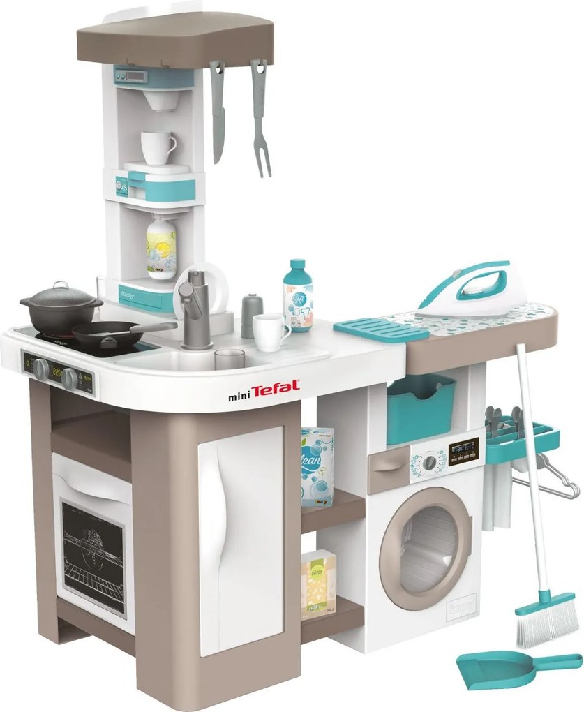 XXXLutz SMOBY 2v1 TEFAL STUDIO KUCHYNĚ Simba - Dětské kuchyňky a vybavení domácnosti - 004500043203