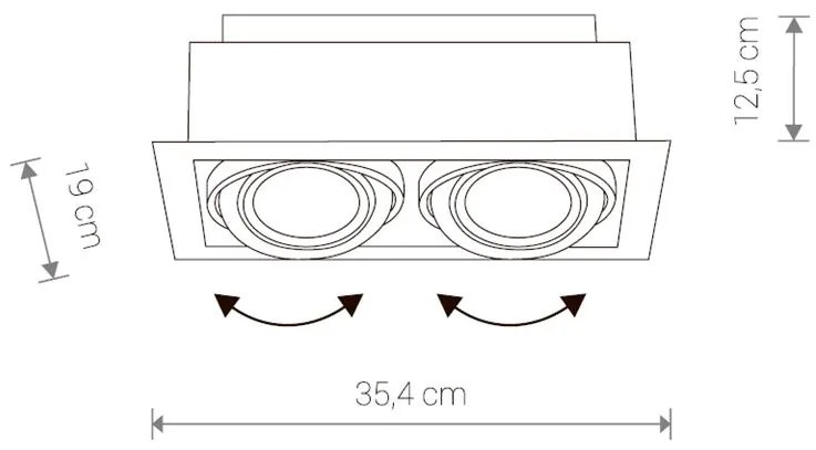 Svítidlo Nowodvorski DOWNLIGHT BLACK 9570