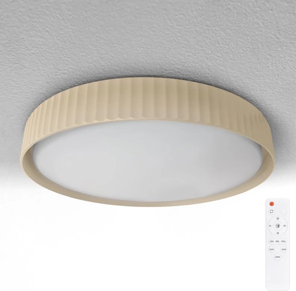 Brilagi -LED Stmívatelné stropní svítidlo LUCIA LED/60W/230V pr. 59 cm béžová+DO