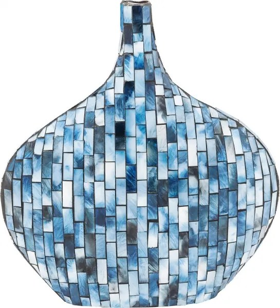 Váza Mosaico 33 cm - modrá