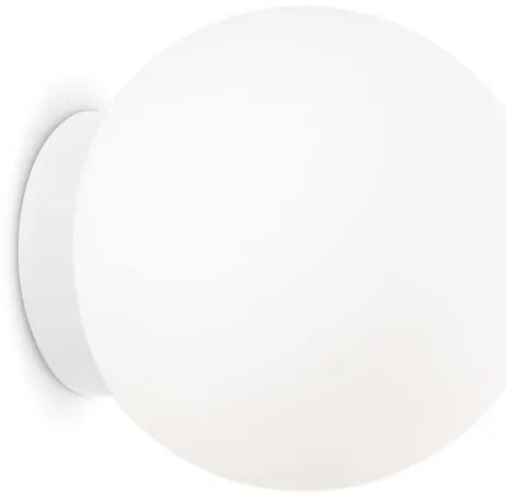 Ideal Lux - Nástěnné svítidlo MAPA 1xE27/42W/230V pr. 20 cm bílá