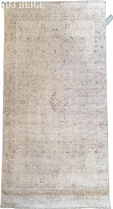 HU Béžový orientální koberec Banco 1003-BEIGE Rozměr: 60x110 cm