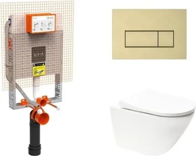 Závěsný WC set k zazdění Vitra S60 SIKOVZG1