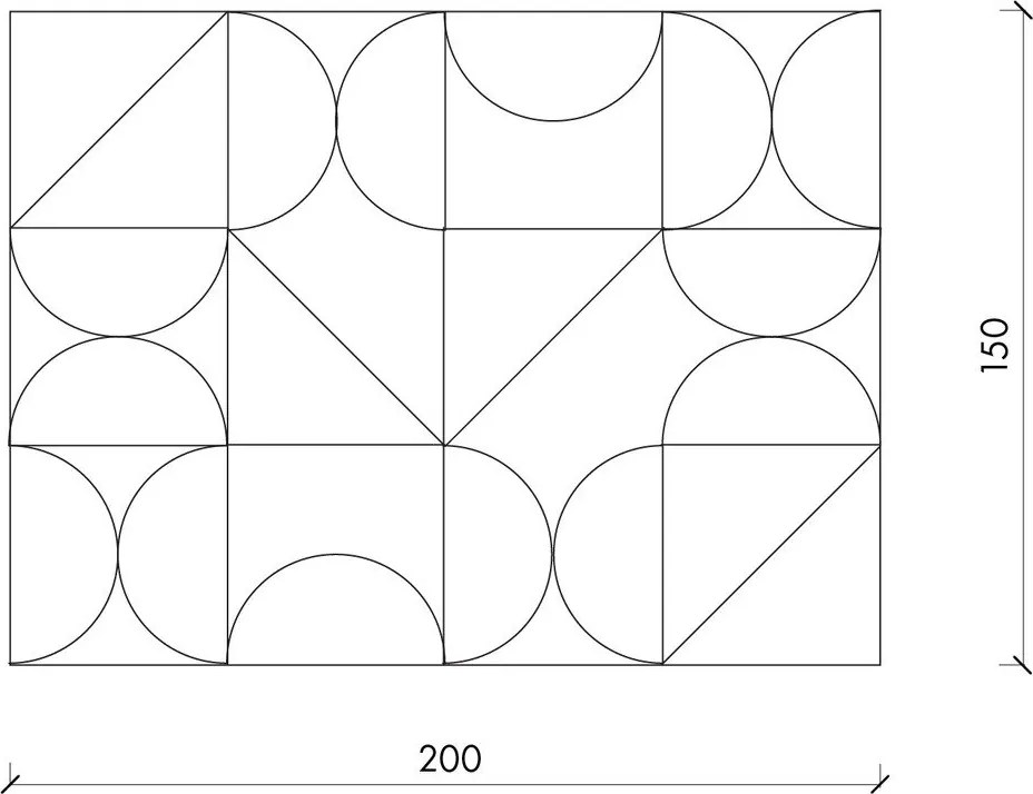 Deka 150x200 cm Tul – noo.ma