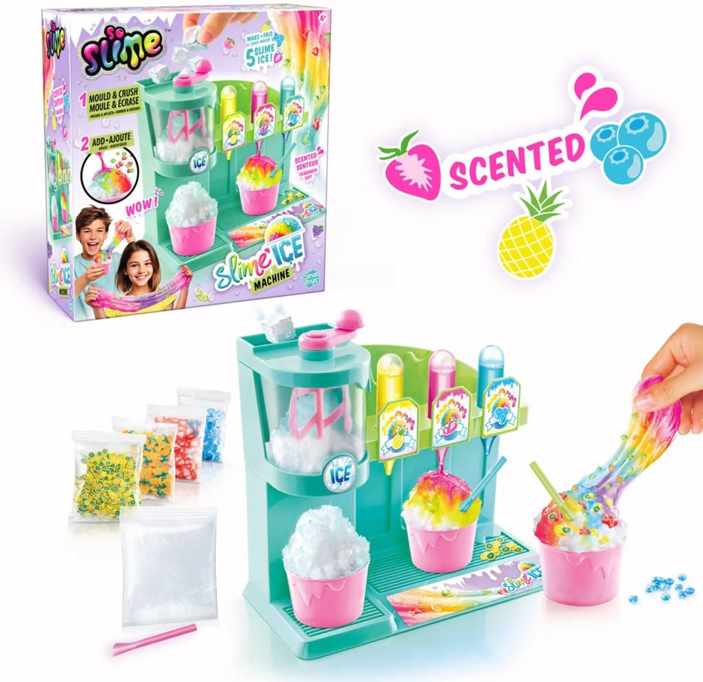 EP Line So Slime´Ice kreativní set s přístrojem na výrobu ledové tříště ssc310