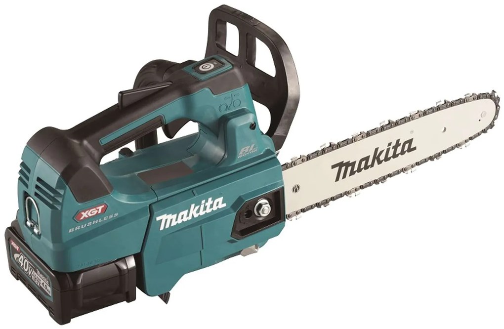 Makita - 40V AKU řetězová pila 30 cm, 1x aku Li-ion XGT 4,0 Ah, nabíječka UC003GM102