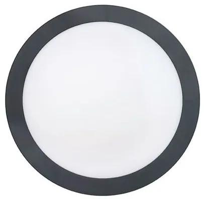 Solight Černé LED stropnínástěnné svítidlo 18-26W IP65 CCT