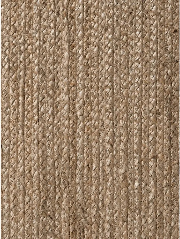 Oboustranný/ručně tkaný jutový koberec v tmavě přírodní barvě 160x230 cm Braided – Hanse Home