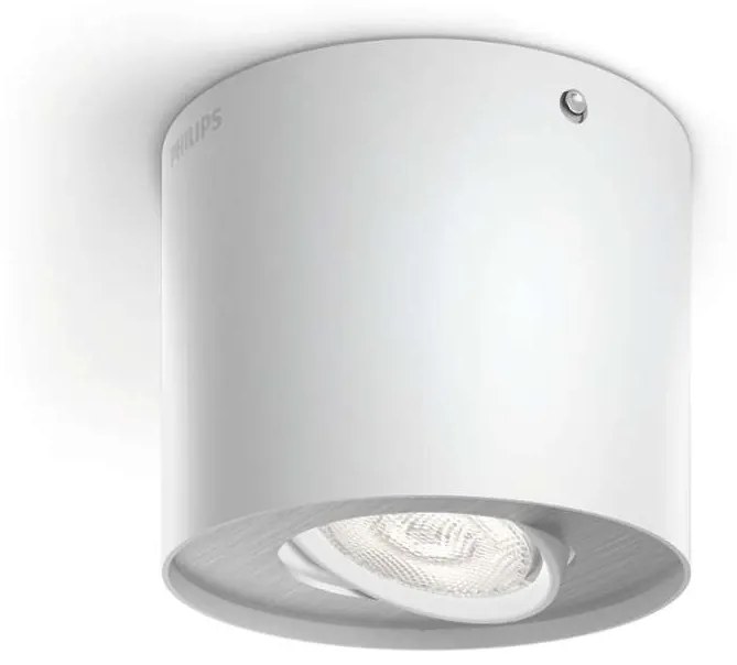 Philips myLiving - Bodové svítidlo, průměr 10 cm, 2700 K, 4,5 W, stmívatelné, bílá 915004934801