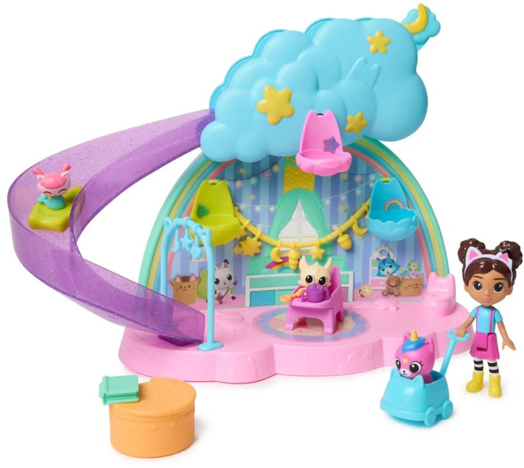 SPIN MASTER Gábinin kouzelný domek Jesličky set s figurky s doplňky 6071538