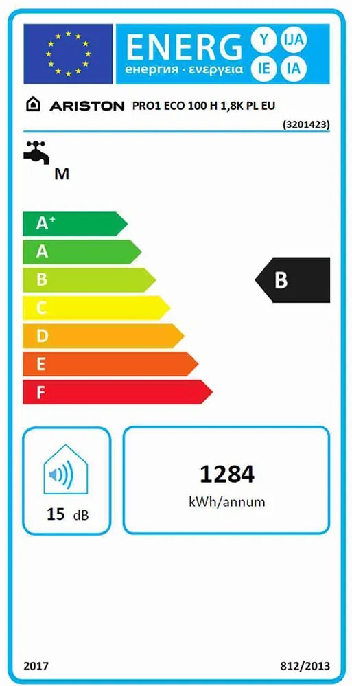 ARISTON PRO1 ECO 100 H 1,8K Elektrický zásobníkový ohřívač vody 3201423